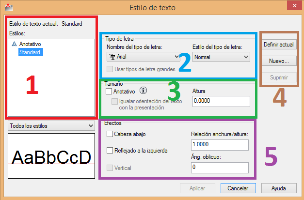 Crear y utilizar texto en AutoCAD - AndréS del Toro - Automatización CAD