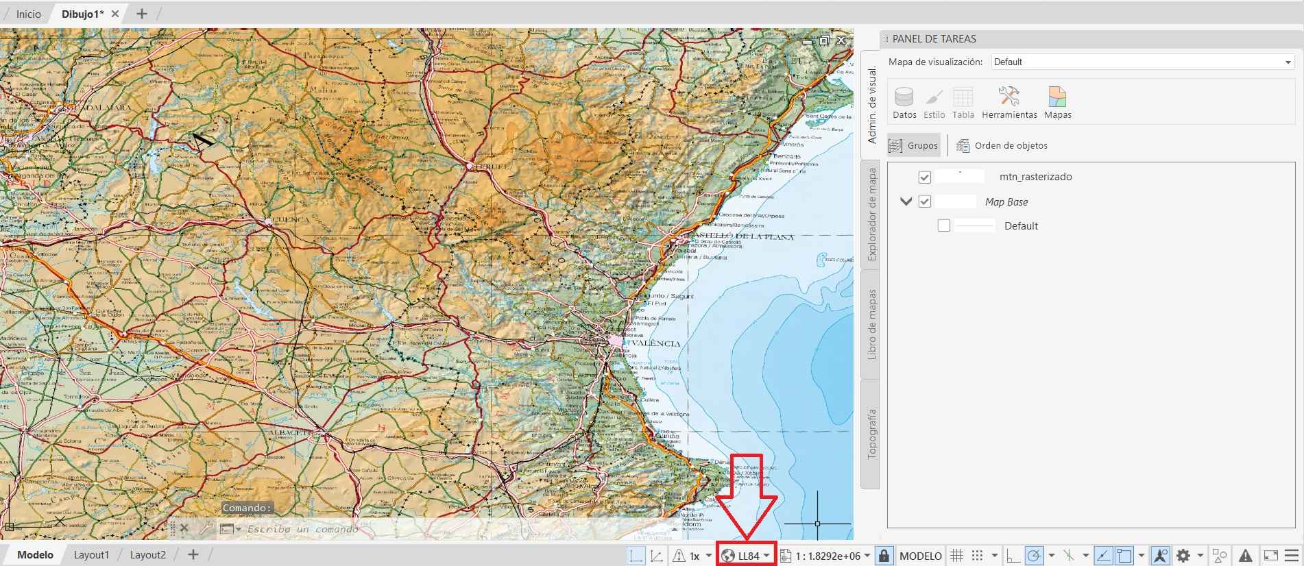 Insertar imagenes WMS en AutoCAD, AutoCAD MAP, Civil 3D y Qgis ...